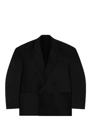 AREA Double-breasted Blazer - Black
