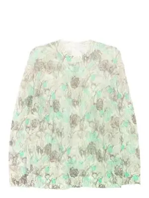 JNBY Floral Knit Top - Neutrals