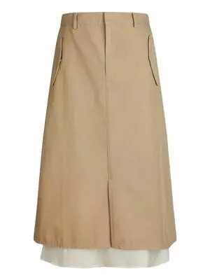JNBY Layered Midi Skirt
