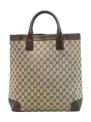 Gucci 2000-2015 Gg Canvas Tote Bag - Brown