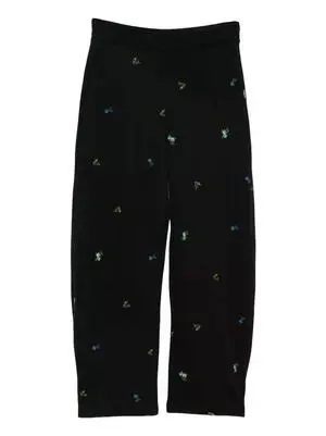 JNBY Floral-Embroidered Trousers