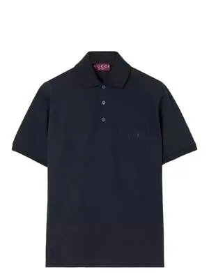 GUCCI Chest-pocket Polo Shirt