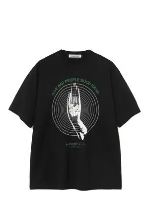 UNDERCOVERISM Graphic Print T-shirt - Black