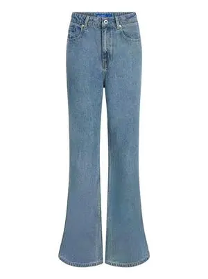Karl Lagerfeld Logo-patch Jeans - Blue