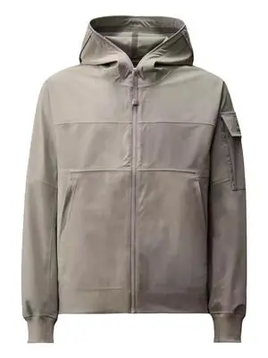 C.P. COMPANY Zip-up Hooded Jacket - Grey