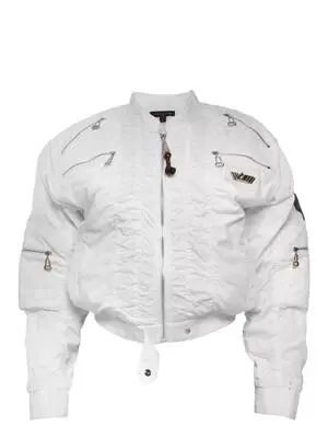 LOUIS VUITTON 2020 Biker Zip Jacket - White