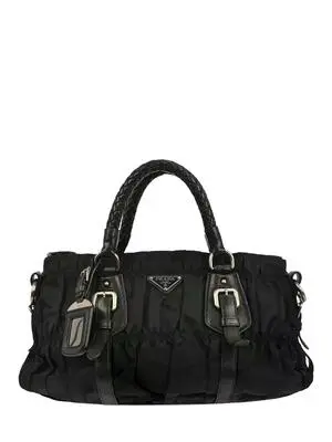 PRADA 1990-2000s Pleated Tote