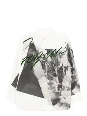 CROQUIS Graphic-print Shirt - White