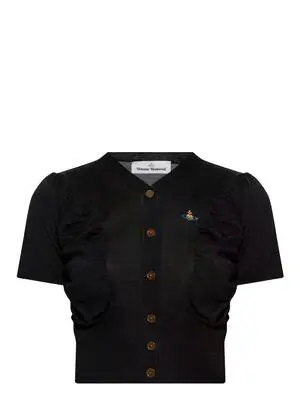 VIVIENNE WESTWOOD Buttoned Top - Black