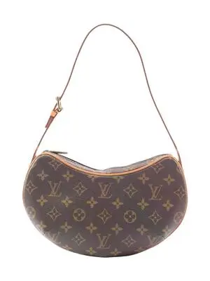 LOUIS VUITTON 2008 Monogram Croissant Pm Shoulder Bag - Brown