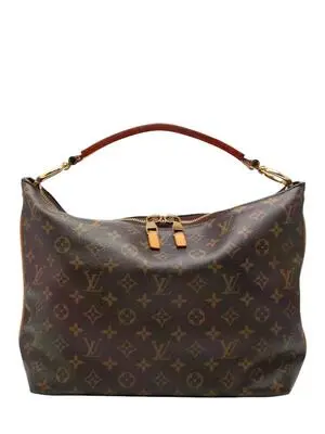 LOUIS VUITTON Monogram Sully Pm Shoulder Bag - Brown