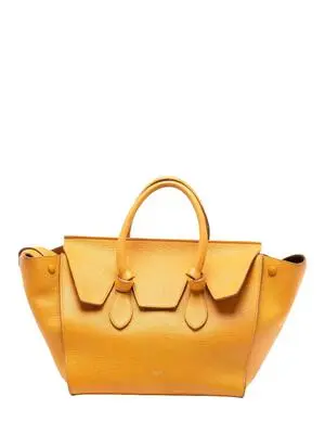Celine 2013 Small Grained Calfskin Tie Knot Handbag - Yellow