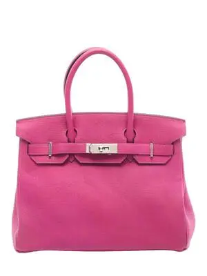 Hermès 2018 Togo Birkin 30 Handbag - Pink
