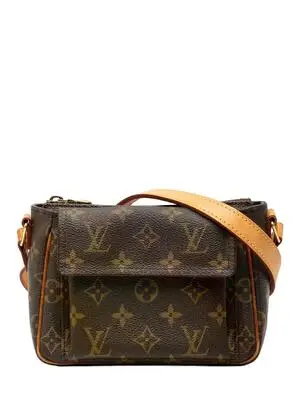 LOUIS VUITTON 2004 Monogram Viva Cite Pm - Brown