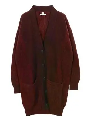 Hermès 2010s Long-sleeve Cardigan - Red