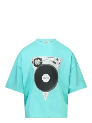 BLACKJACK Turntable Graphic T-shirt - Blue