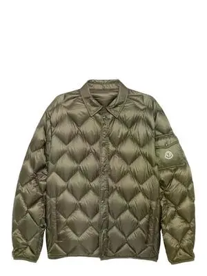 Moncler Moulleau Down Shirt Jacket - Green