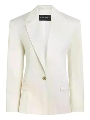 Karl Lagerfeld Studio Long-sleeve Blazer - Neutrals