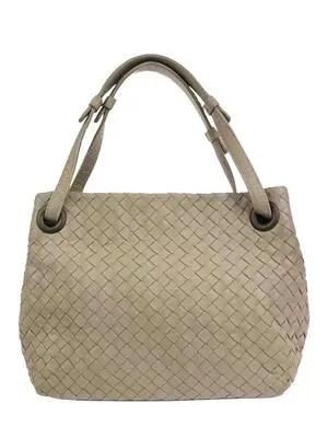 Bottega Veneta 1990-2000s Intrecciato Shoulder Bag - Neutrals