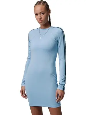 JORDAN Brooklyn Long-sleeve Dress - Blue