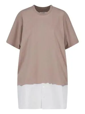 MAISON MARGIELA T-shirt Dress - Beige