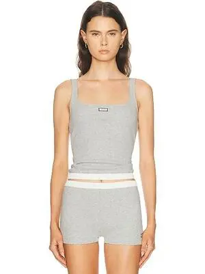ENTIRE STUDIOS Lounge Tank Top - Pebble