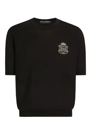 Dolce & Gabbana Cotton Pullover - Black