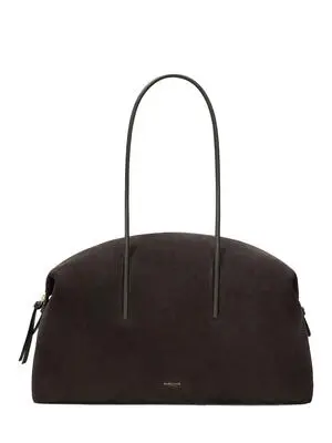 DEMELLIER Stockholm Bowling Bag - Dark Chocolate