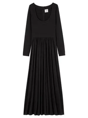 GWYN Jersey Maxi Dress - Black