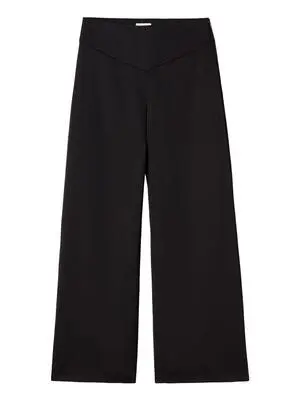 GWYN Jackie Satin Pant - Black