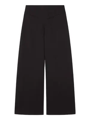 GWYN Jackie Wide-leg Pant - Black