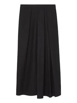 GWYN Payne Sarong Pencil Skirt - Black