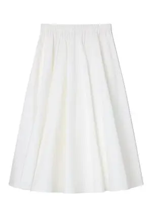 GWYN Flora Skirt - Optic White