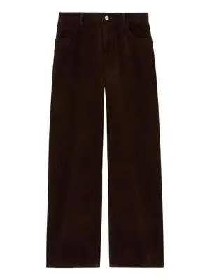GWYN Shiloh Corduroy Pants - Dark Brown
