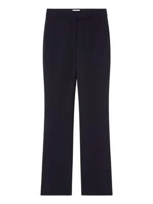 GWYN Kick Flare Trousers - Navy