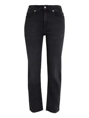 Sandro High-rise Skinny Jeans - Black