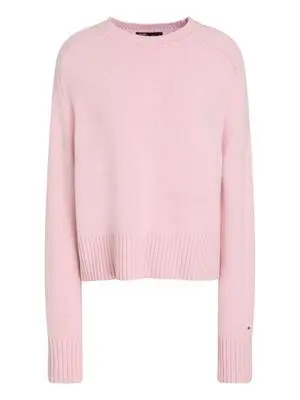 Maje Cashmere-blend Pullover Sweater - Baby Pink