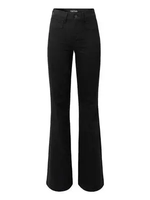 TOM FORD Mid-rise Flared Jeans - Black