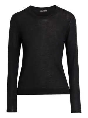 TOM FORD Cashmere And Silk-blend Sweater - Black