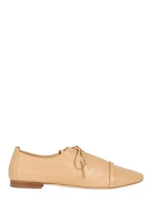 MALONE SOULIERS Jean Leather Loafers - Sand