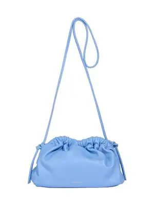 MANSUR GAVRIEL Mini Cloud Leather Clutch - Light Blue