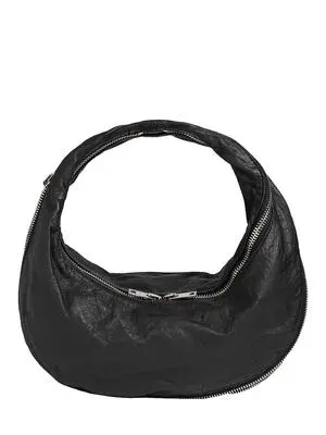 Alexander Wang Twyst Crinkled Leather Tote - Black