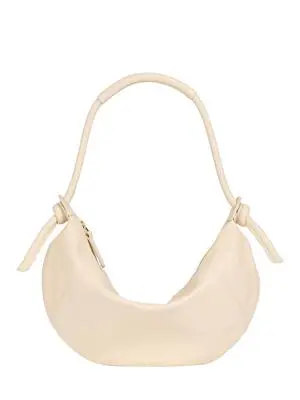MANSUR GAVRIEL Fortuna Leather Shoulder Bag - Ivory