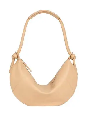 MANSUR GAVRIEL Fortuna Leather Shoulder Bag - Sand