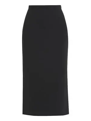 Philosophy Di Lorenzo Serafini Crepe Midi Skirt - Black