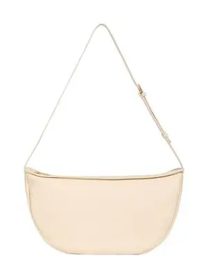 MANSUR GAVRIEL Moon Sling Leather Shoulder Bag - Cream