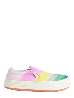 Palm Angels Printed Canvas Slip-on Sneakers - Multicolor