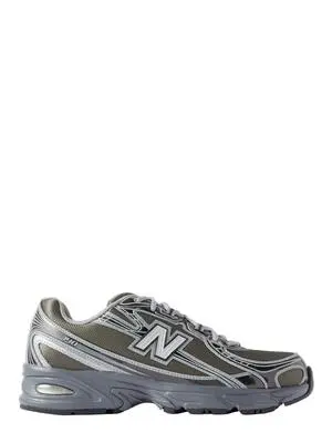 NEW BALANCE 740 Rubber And Mesh Sneakers - Black