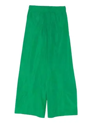 P.a.r.o.s.h Elasticated Palazzo Pants - Green