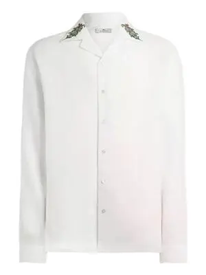 ETRO Embroidered-collar Shirt